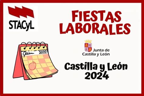 Calendario Fiestas Laborales Cyl 2025 Stacyl I