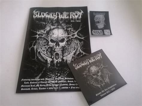 Slowly We Rot Print Zine Slowly We Rot Magazine