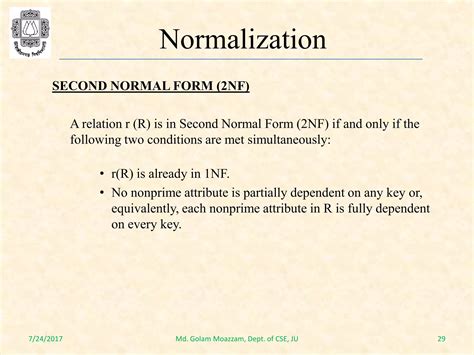 Functional Dependency And Normalization Pdf