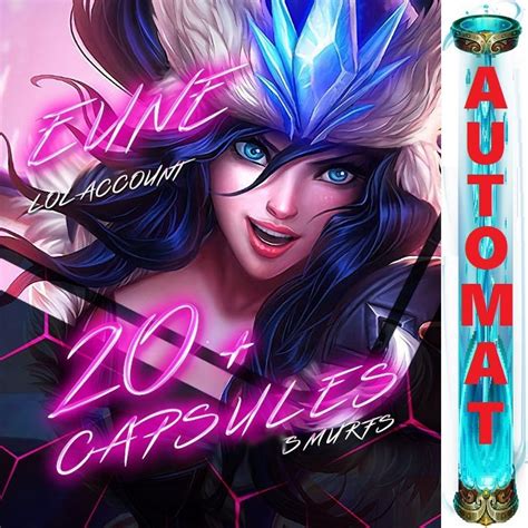 League Of Legends Konto Smurf Lol Eune 20 Kapsuł Dźwirzyno Kup