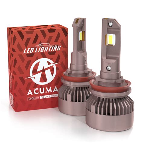 Buy Acuma H7 Led Headlight Bulbs 20000lm Bright Conversion Kit Nova S
