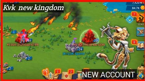 Lords Mobile Kvk New Kingdom New Account Youtube