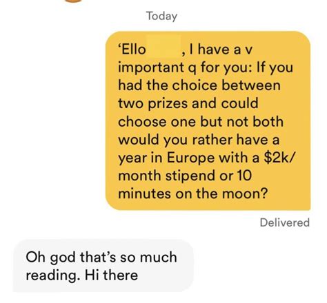 Cringy Dating App Messages You Should Never Send