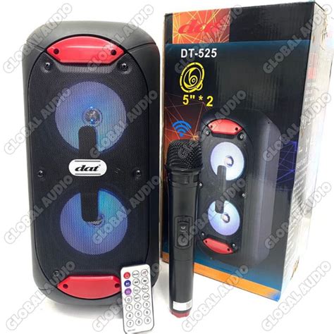 Jual Speaker Portable Wireless DAT DT 525 Original 2 X 5 Inch Bluetooth