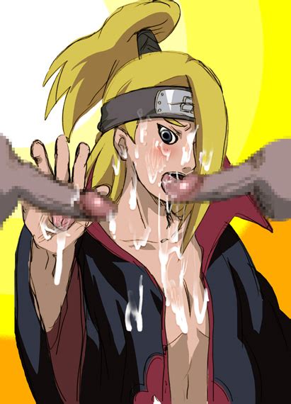 Rule 34 Deidara Male Male Only Multiple Males Naruto Straight Hair