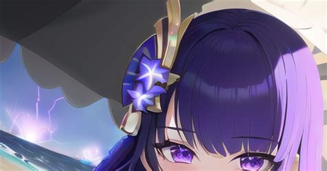 巨乳 Raiden Shogun Bikini Aiperfectionistのイラスト Pixiv