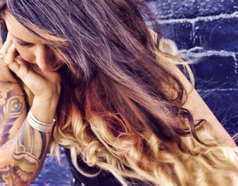 Chestnut And Honey Ombre Hair Extensions Remy Clips