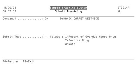 Sample Tracker Working With Overdue Memos Sts 12
