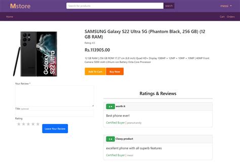 Github Itshari891 Mstore Ecommerce Fullstack This Project Is A Full Stack Ecommerce Platform