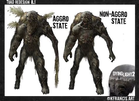 Keegan Francis Dying Light 2 Toad Redesigns Fan Project