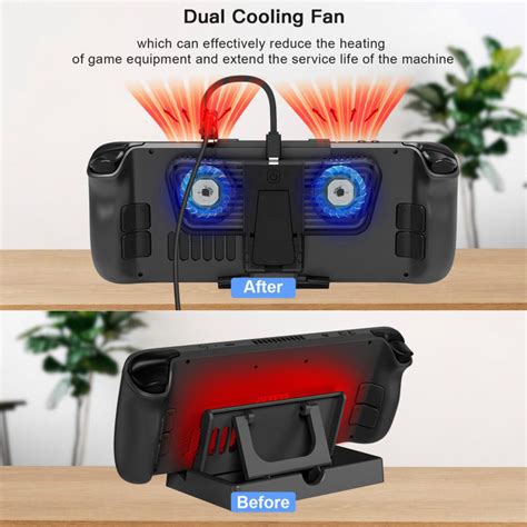 Mobile Phone Cooling Fan Radiator For Steamdeck Switch Oled Gaming Controller Gamepad