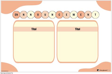 Skabelon Til Meddelelseskort Storyboard Af Da Examples