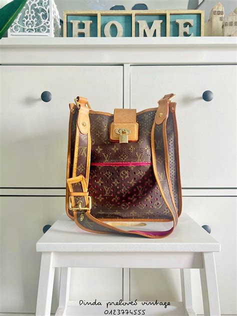 Louis Vuitton Limited Edition Perforated Musette Bag Monogram