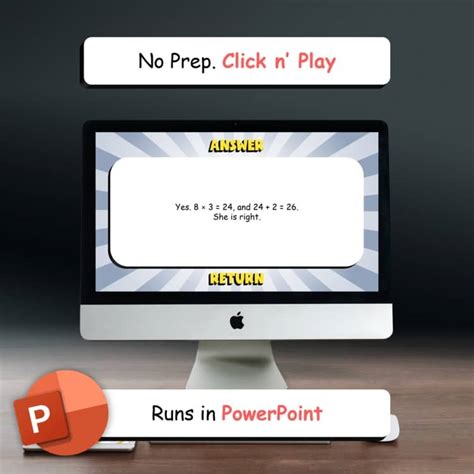 identifying and explaining wrong answers sorry math game no prep grade