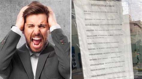 Se Hartó De Que Entren A Su Local A Pedirle Indicaciones Y Colgó Un