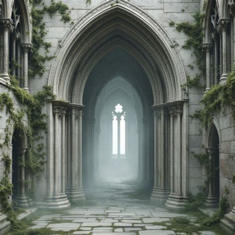 Free Misty Medieval Silence Image Gothic Medieval Arch Download