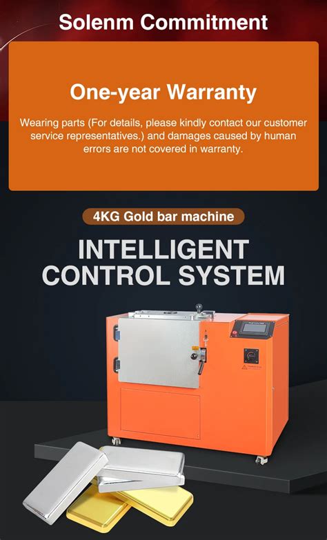 Yihui 4kg Gold Bar Machine Efficient Casting Solutions