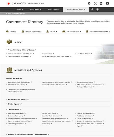 About This Site The Government Of Japan Japangov