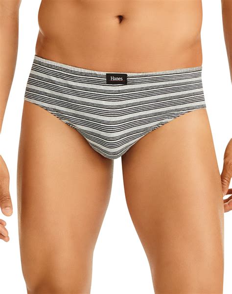 Hanes Ultimate® Mens Freshiq® Sport Low Rise Briefs 7 Pack Assorted M
