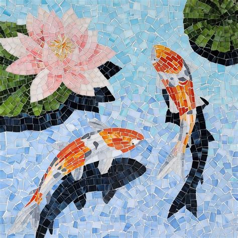 Tile Fish Mosaic Elevate Your Space With Aquatic Beauty Artsaics