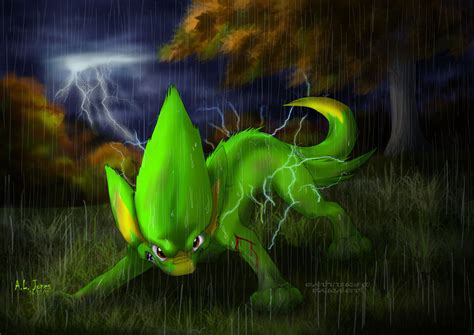 The Lightning Pokemon By Cattensu On Deviantart