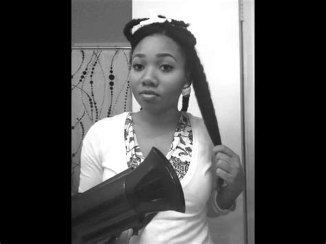 Natural Hair Styles Tension Blow Dry Youtube