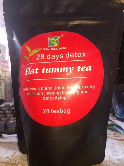 28 Days Detox Flat Tummy Tea Home