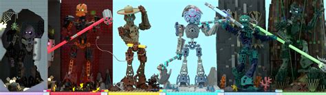 Bionicle Original Toa Team By Marowghost On Deviantart