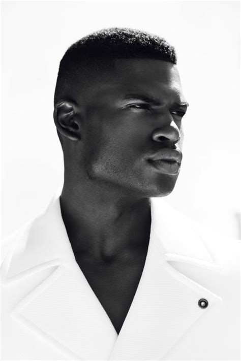Broderick Hunter Portraits Masculins Hommes Noirs Beaux Visages