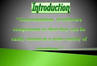 Generic Programming Ppt