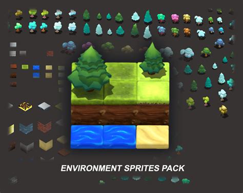 Mixed Environment Sprites By Rrfreelance