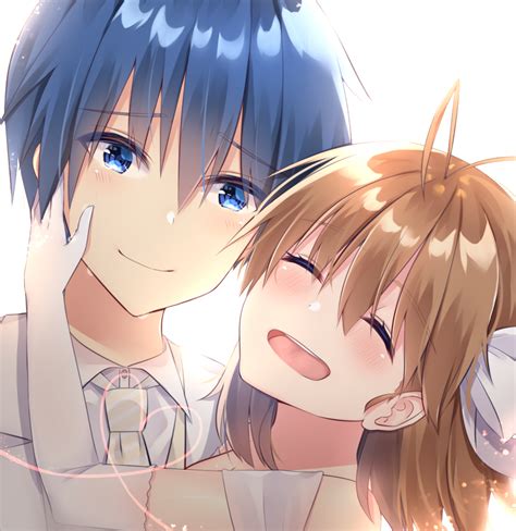 Furukawa Nagisa And Okazaki Tomoya Clannad Drawn By Yutekekey Danbooru