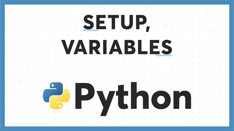 Python For Beginners Local Setup Variables Python Full Course