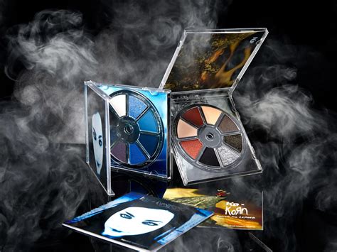 Evanescence And Korn Release Makeup Palettes 1029 The Buzz