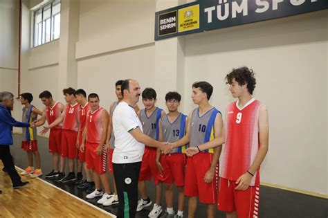 Konya Lisesi Konferans Ve Spor Salonu Açıldı