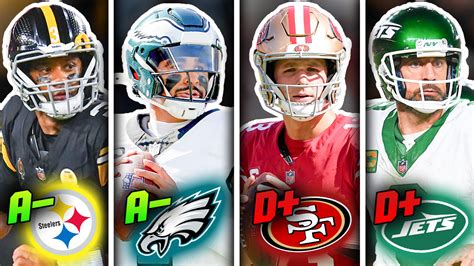 Grading All 32 Nfl Teams Starting Quarterbacks After Week 7 Games Of