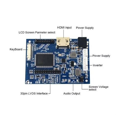 중국 저가형 Tft Lcd 디스플레이 모니터 Lcd 화면 30 핀 인터페이스 범용 Lvds 보드 견적 Gns 구성 요소
