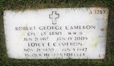 Loyce Elizabeth Wright Cameron 1920 1992 Find A Grave Memorial