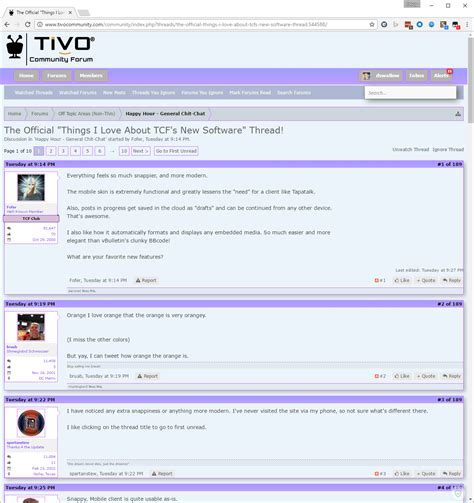 TiVoCommunity XenForo Theme Customization Userstyles Org