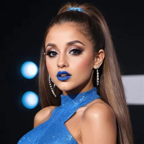 Megan Markle Bimbo Hypnotic Blue Lips