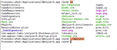 Ios Application Security Part 15 Static Analysis Of Ios Applications Using Inalyzer Prateekg147