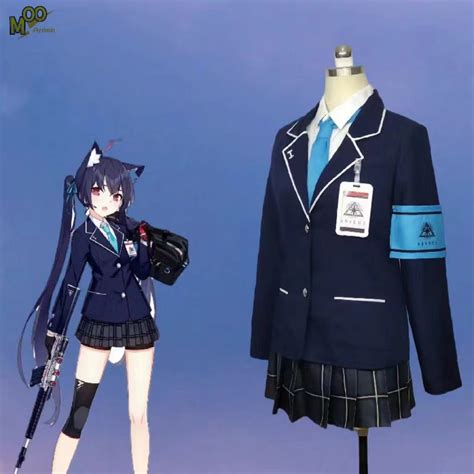 Jual Blue Archive Cosplay Costume Kuromi Serika Cosplay Costume And Wig Kuromi Serika School