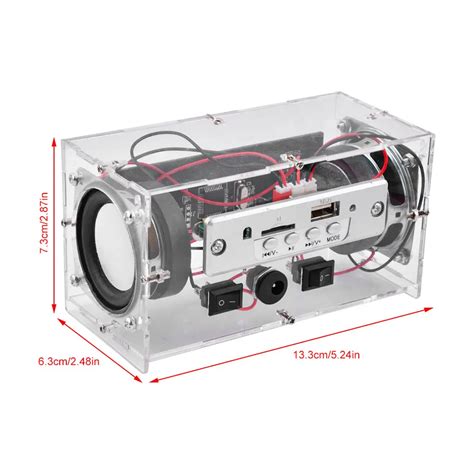 Diy Bluetooth Speaker Kit Electronics 45ohm Music Acoustic Control