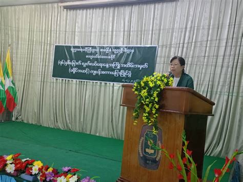 ၇၆ နှစ်မြောက် လွတ်လပ်ရေးနေ့အကြိုအထိမ်းအမှတ် ခရိုင်အဆင့် ကျပန်းစကားပြောပြိုင်ပွဲ ကျင်းပ