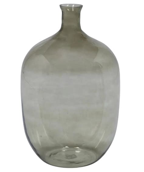 Olive Glass Vase Simply Perfect
