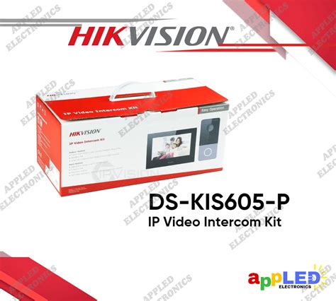 Hikvision DS KIS P IP Video Door Phone Intercom Lazada PH