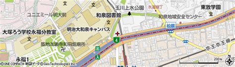 東京都杉並区永福1丁目1 1の地図 住所一覧検索｜地図マピオン