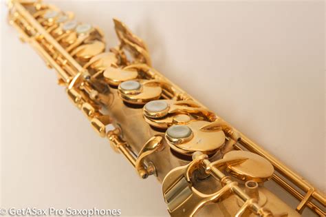 King Saxello Soprano Bent Neck And Bell Original Gold Plate Fresh