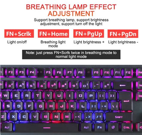 Gaming Keyboard Usb Gaming Keyboard With Rbg Backlit Ifirst