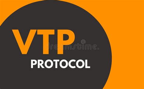 Vtp Protocol Vlan Trunking Protocol Stock Illustration Illustration